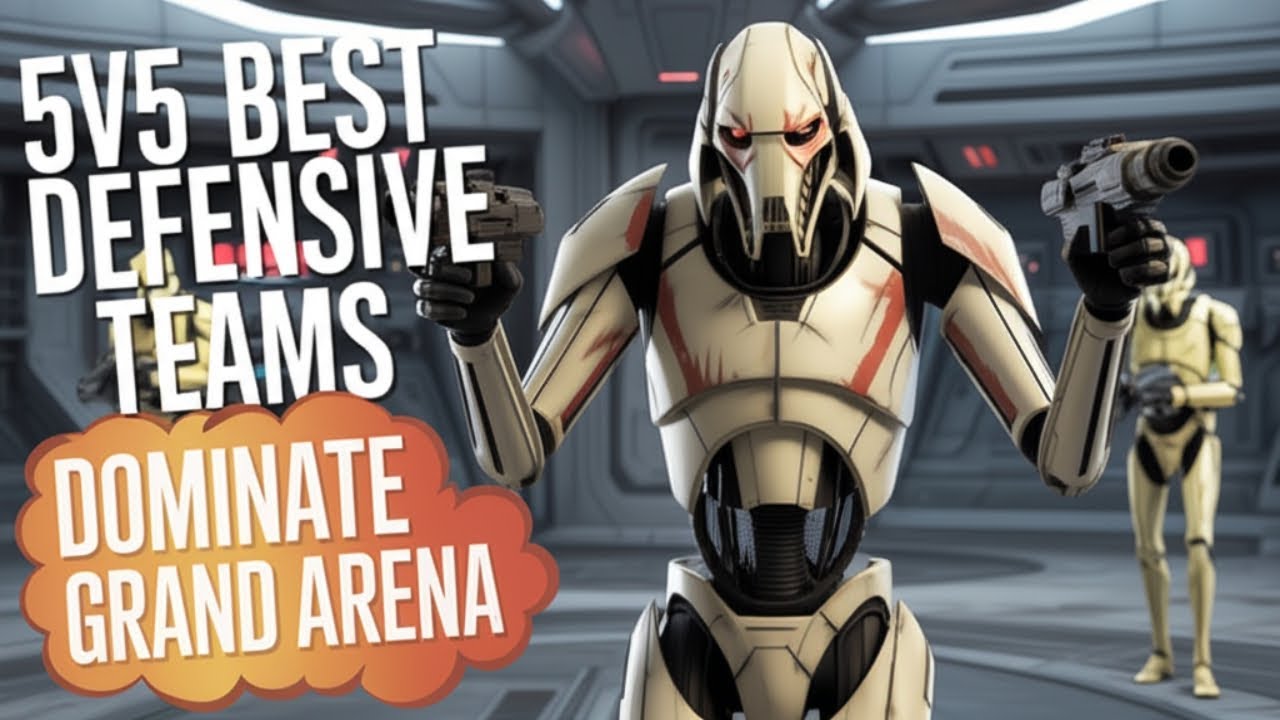 BEST 5v5 DEFENSE TEAMS – Ultimate GAC Meta Guide SWGOH - YouTube
