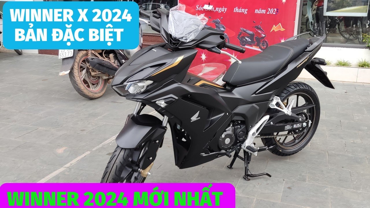 Winner X 2024 bản đặc biệt màu đen. Review Winner 2024 mới nhất Bản ABS ...