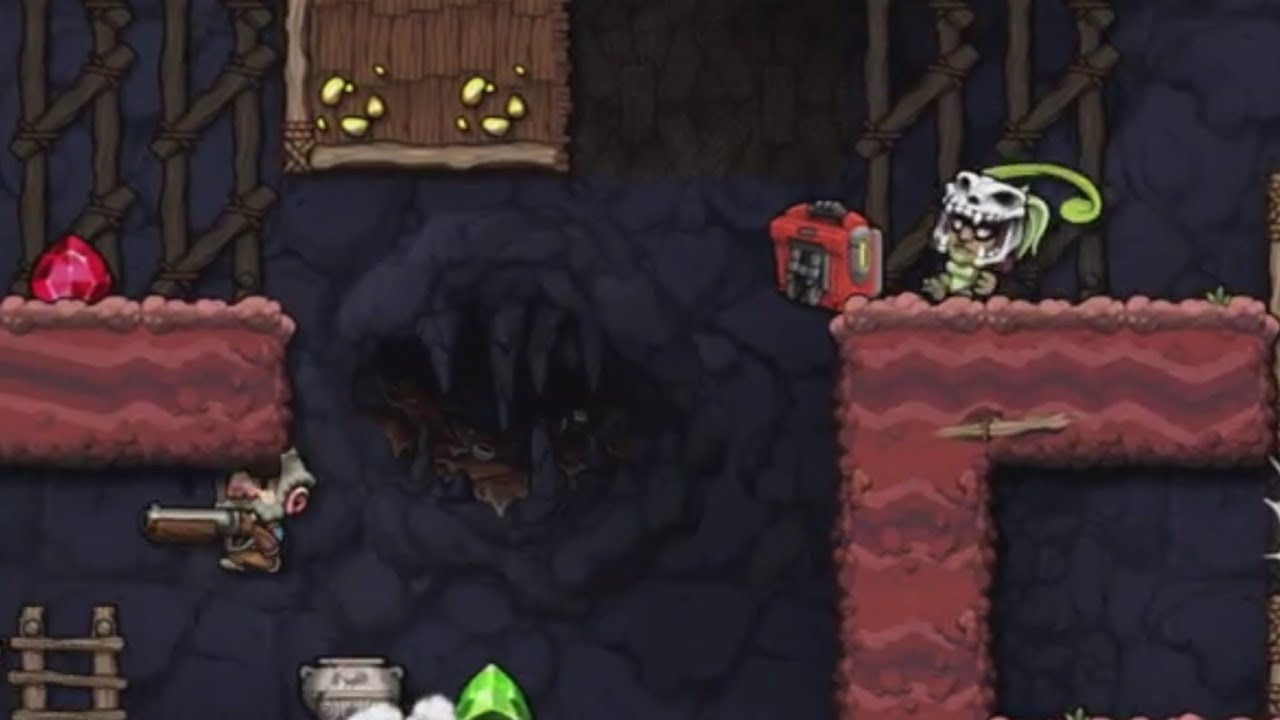 Out Thinking A Shopkeeper - Spelunky 2 #shorts - YouTube