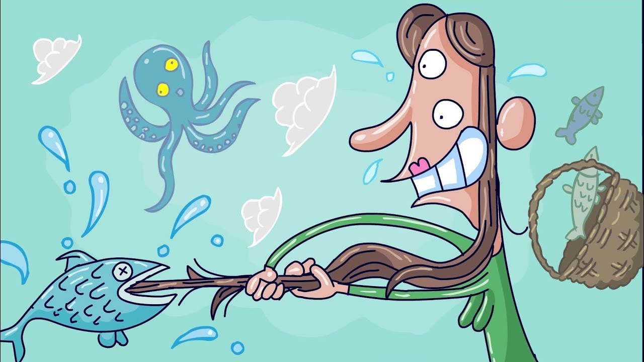 cartoon|hilarious|cartoon|rapunzel|long hair| long hair animation - YouTube