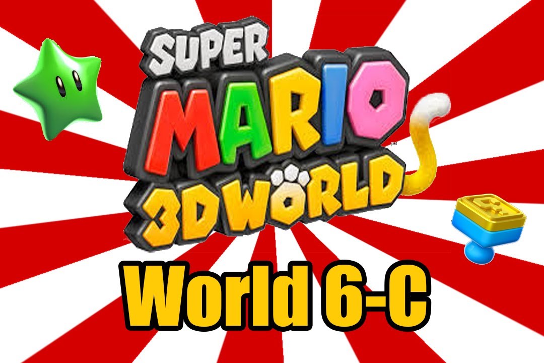Super Mario 3D World - Motley Bossblob's Big Battle (World 6-C) - YouTube
