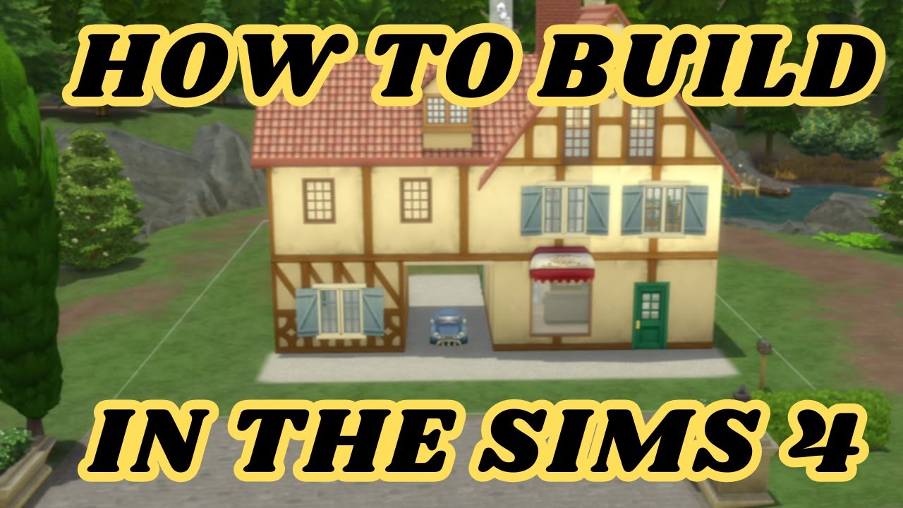 How to Build in the Sims 4 - Kiki's Delivery speed build (Subscriber ...