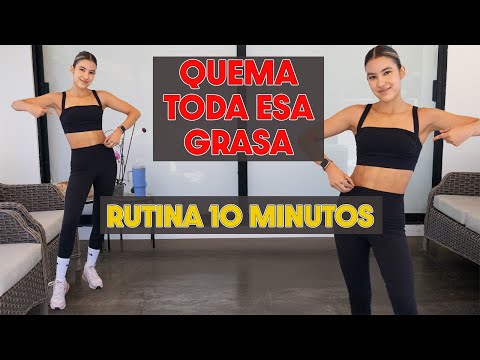RUTINA PARA QUEMAR GRASA DE 10 MINUTOS | Ana Emilia VIDA
