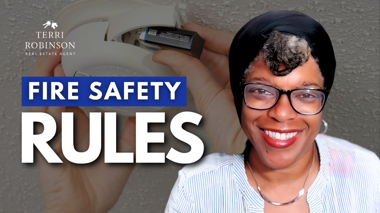 Real Estate Safety Rules for Smoke Detectors & Fireplaces - YouTube