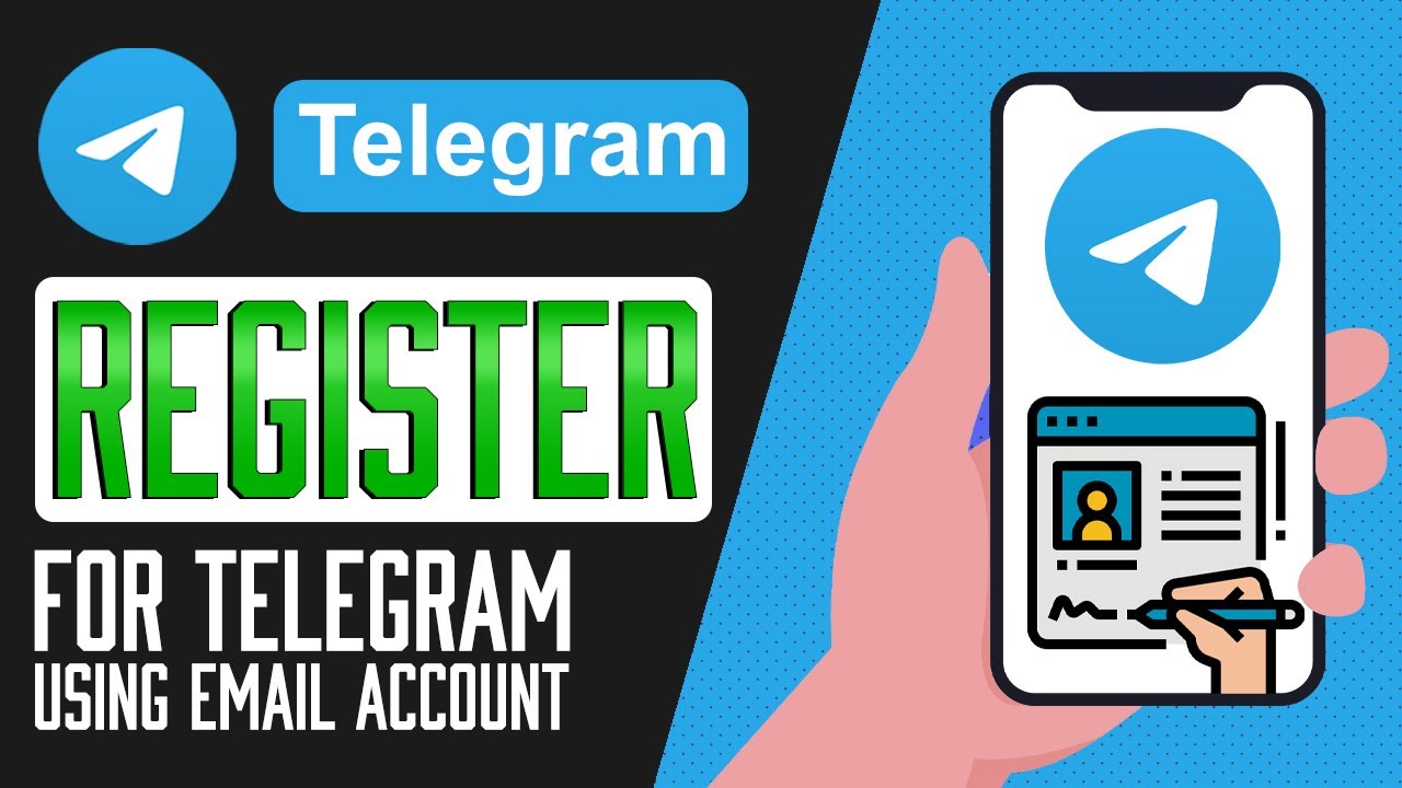 How to register for Telegram account using Email account | Full Guide ...
