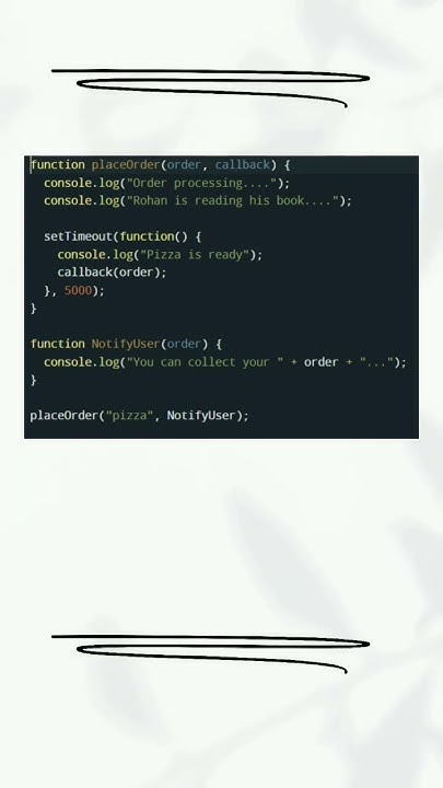 Callback Function Program Shorts Coding Codinginterview Frontendinterview Javascript 