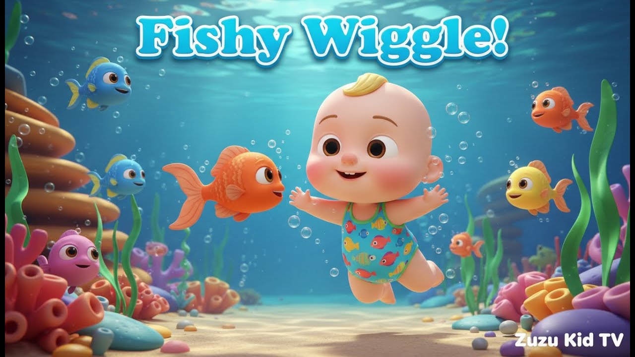 Fishy Wiggle with Zuzu Adventure – Nursery Rhyme, Water Fun, and ...