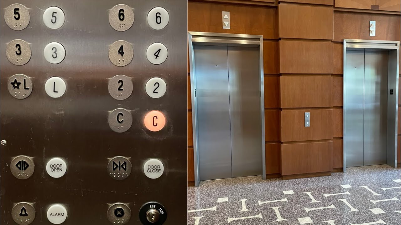 Otis Traction Elevators @ UChicago Gleacher Center - Chicago, IL. - YouTube