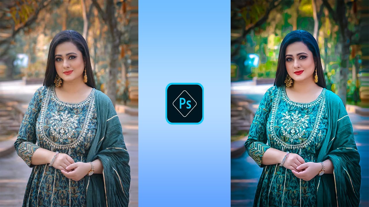 HDR Camera Raw Trick Green Tone Photo Editing Tutorial | Photoshop cc ...