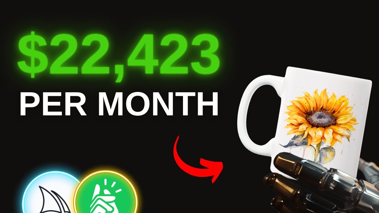 How To Make $22,423 Per Month Selling AI Mugs (Easy Side Hustle) - YouTube