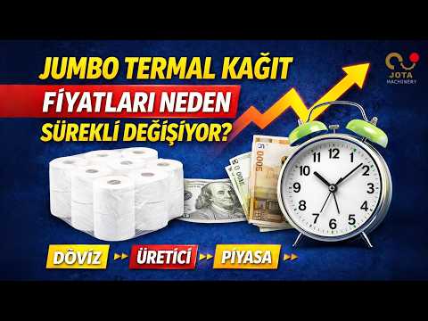 Jumbo Termal Kağıt Fiyatları Neden Sürekli Değişiyor? Türkiye Gerçeği