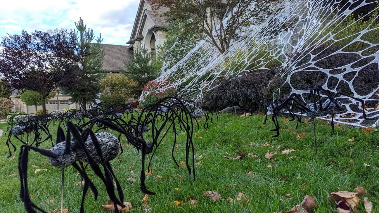 DIY Army of Spiders With Instructions In Notes - YouTube