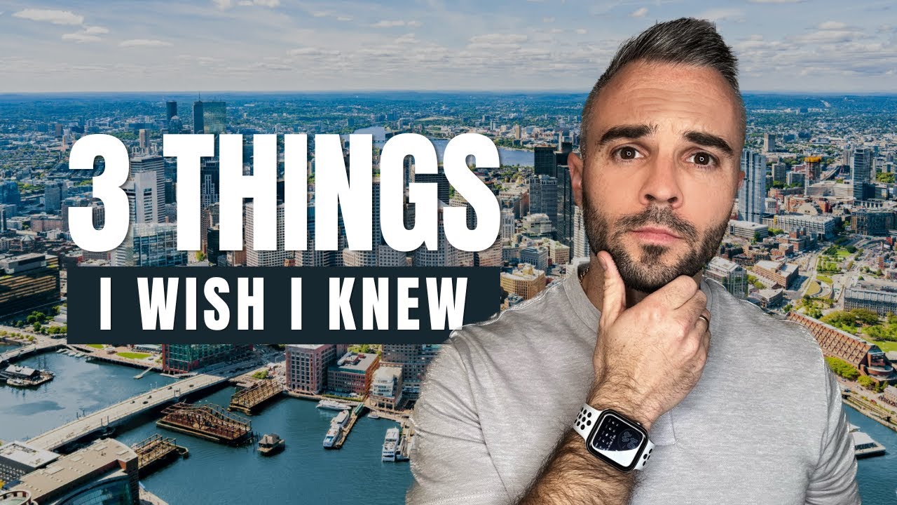 3 Things YOU SHOULD KNOW before MOVING to Boston Massachusetts - YouTube
