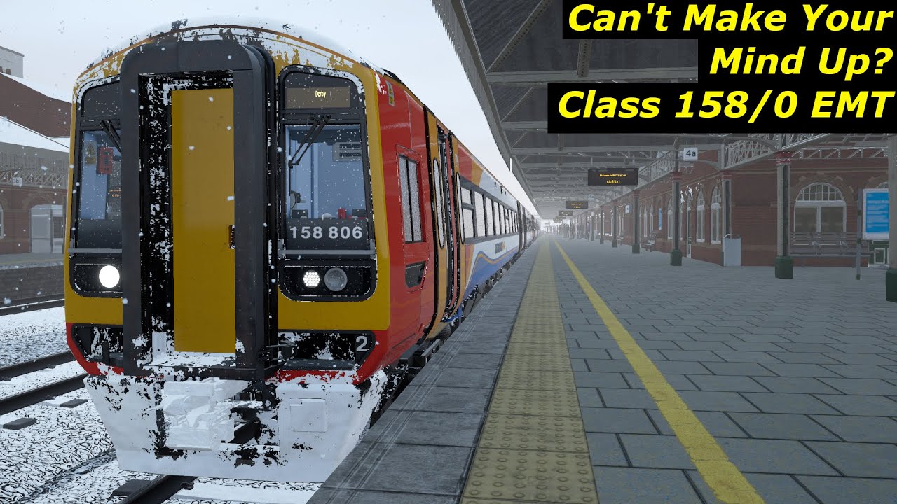 Can't Make Your Mind Up? - Class 158/0 EMT - YouTube