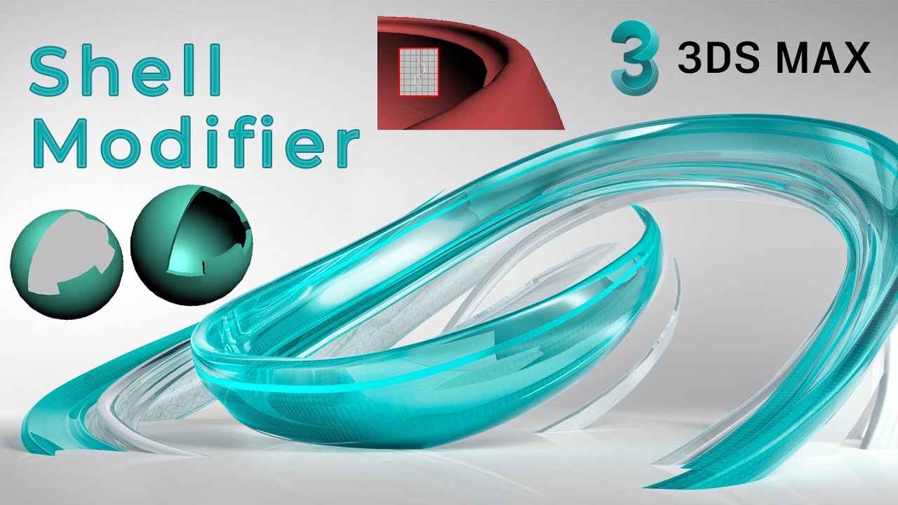 Shell Modifier 3ds Max Full Tutorial Basic To Advance Youtube
