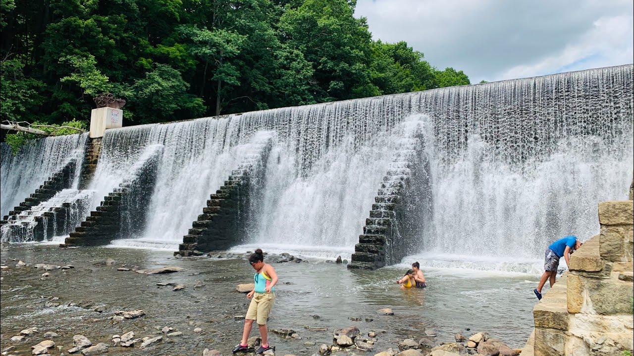 Lake solitude dam high bridge 🌉 New Jersey - YouTube