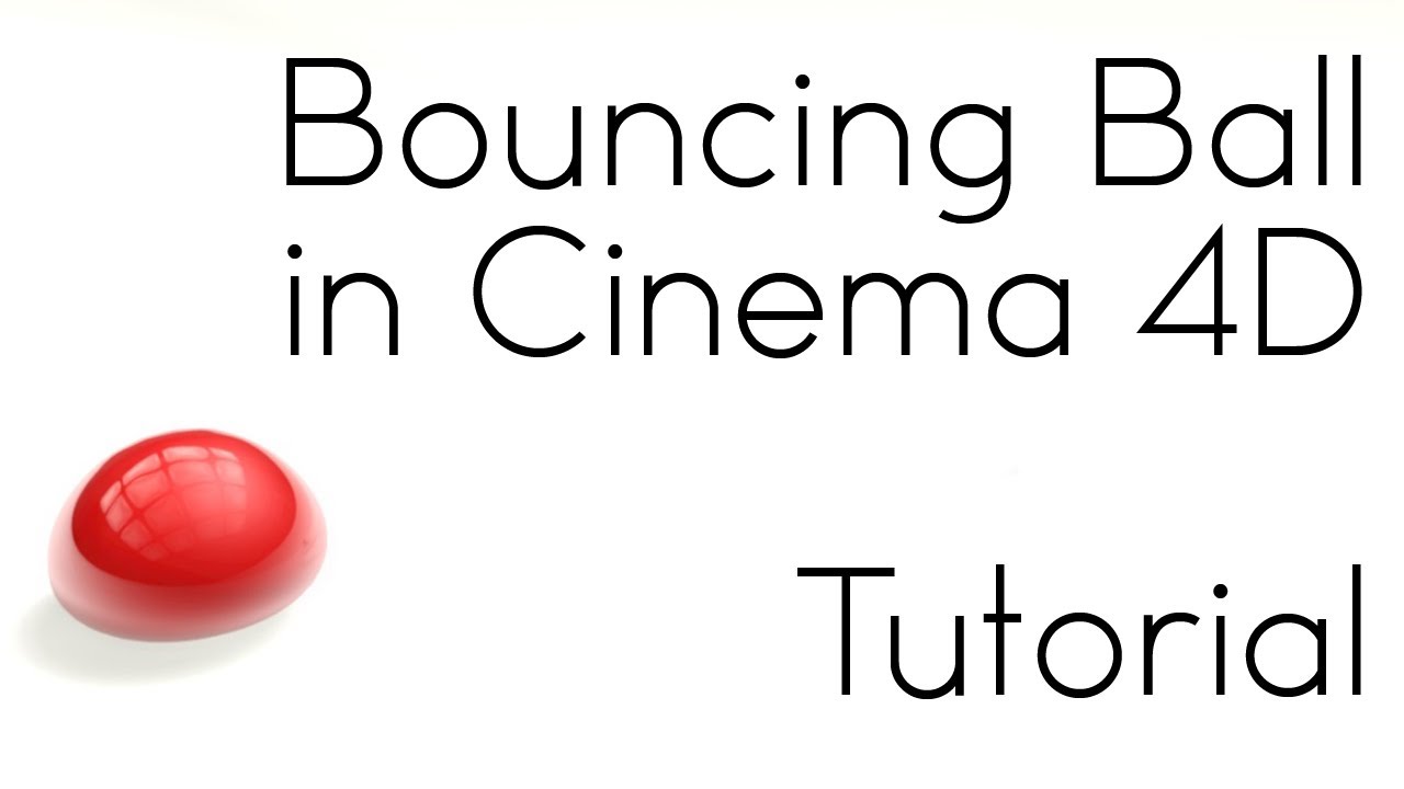 Cinema 4D Tutorial Bouncing Ball mit Kleidungs-Tag - MrYouHelp - YouTube