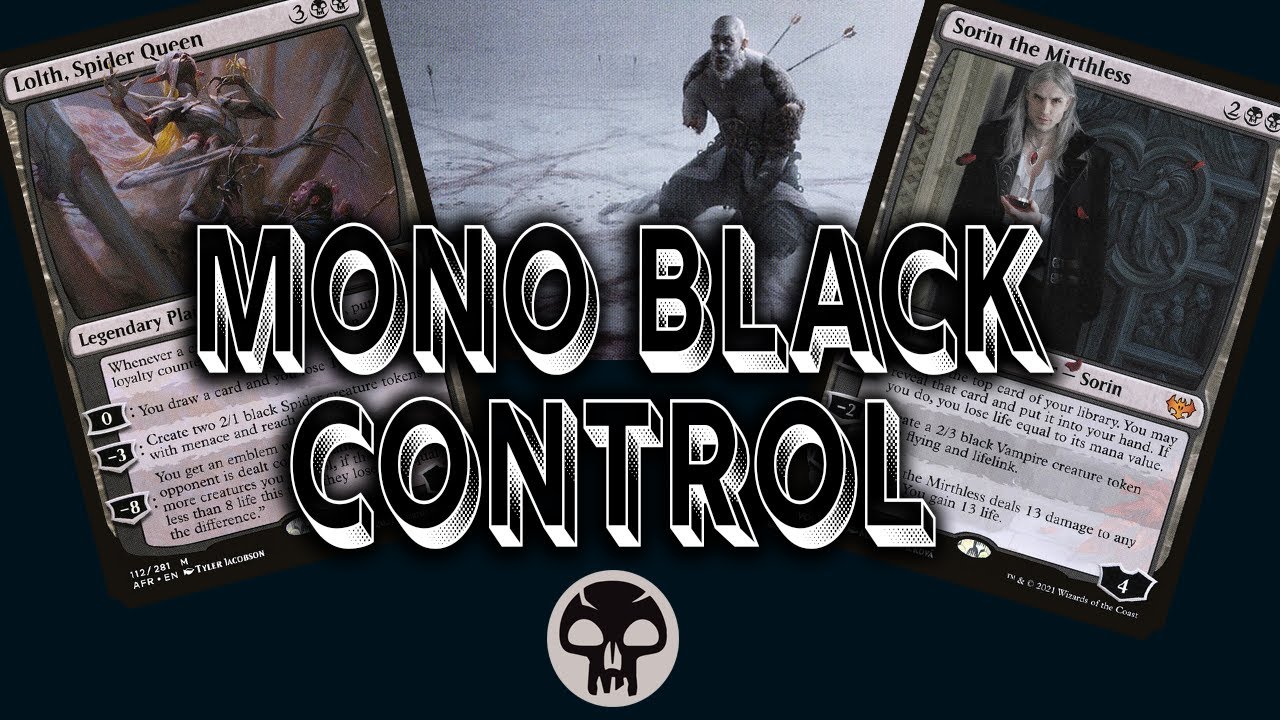 Mono Black Control | MTG Arena Standard BO1 Ranked | Kamigawa Neon ...