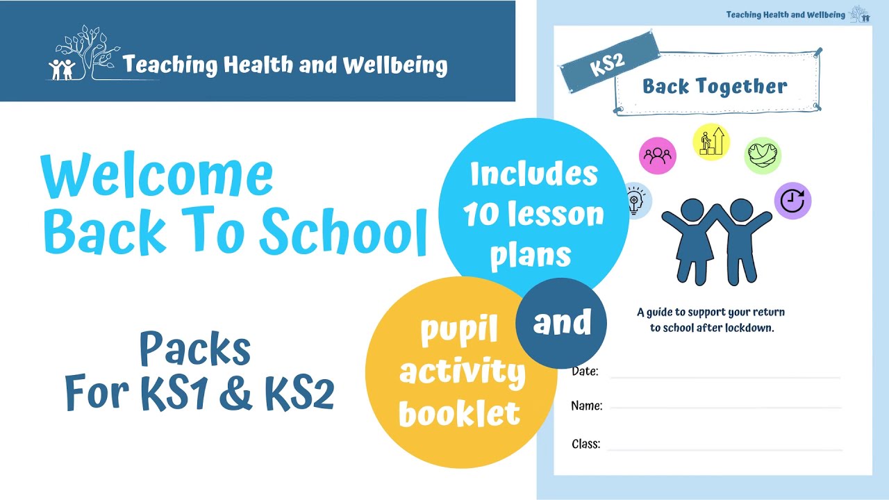 Welcome Back To School Activity Pack - YouTube