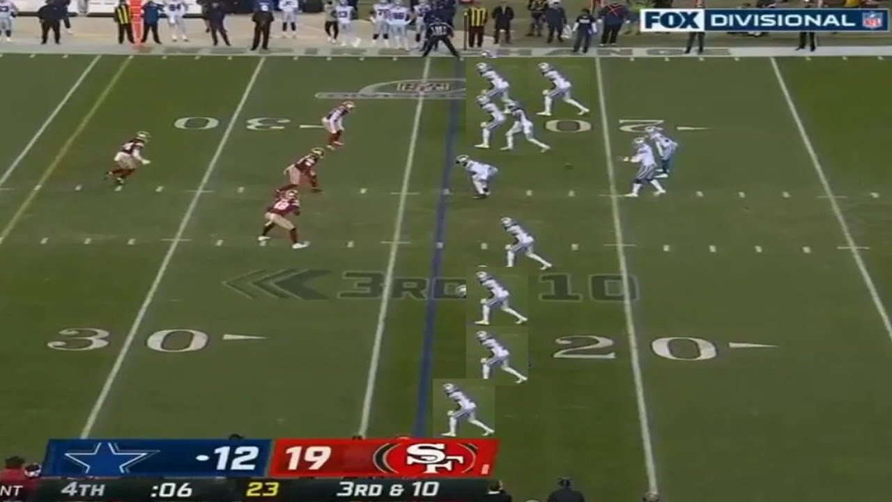 ezekiel elliott at center was actually genius - YouTube