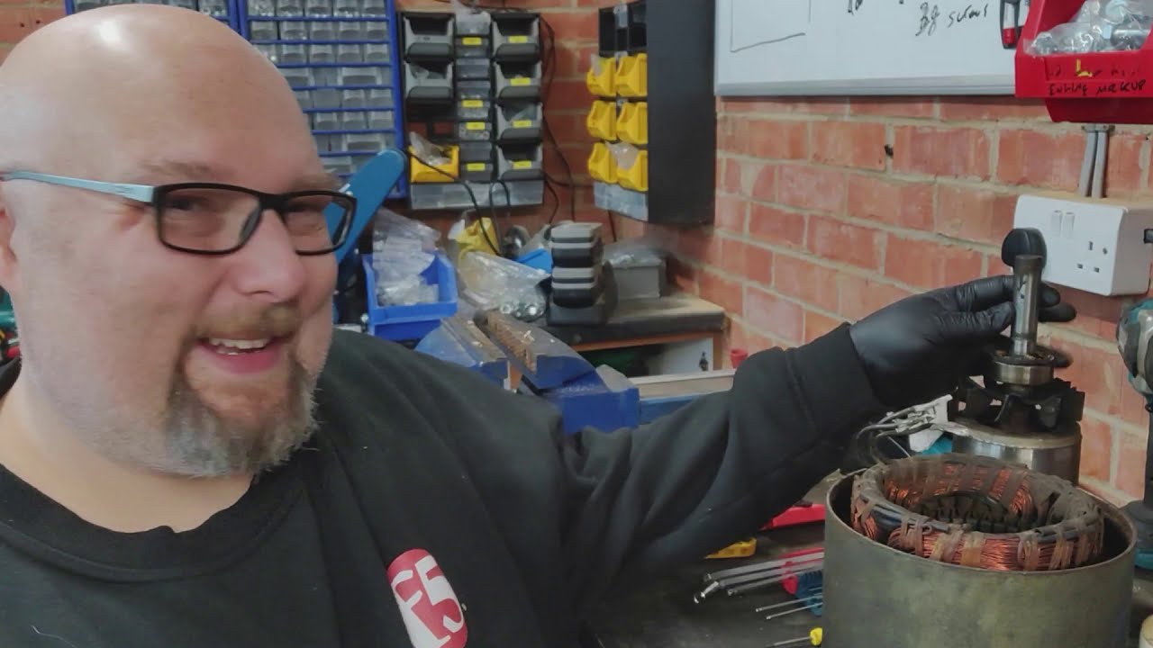 Bridgeport Motor Re-Wire Pt2 - What to do, what to do? - YouTube