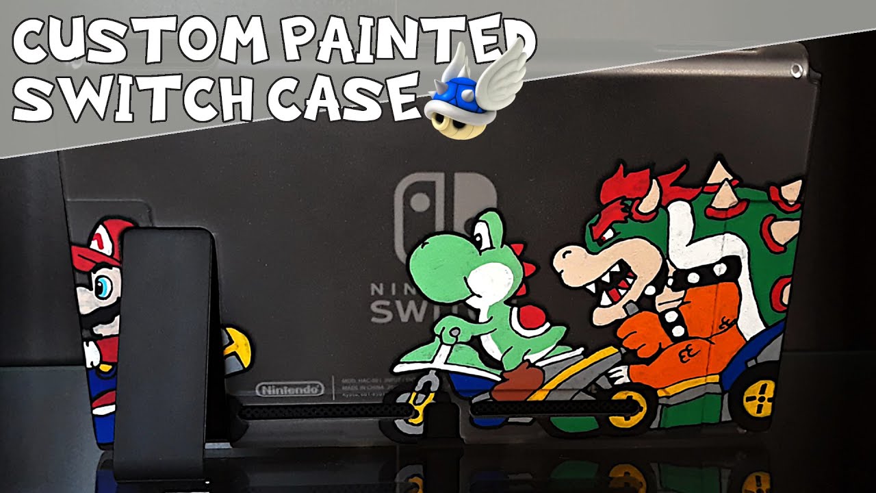 Mario Kart - Custom Painted Nintendo Switch Case - YouTube