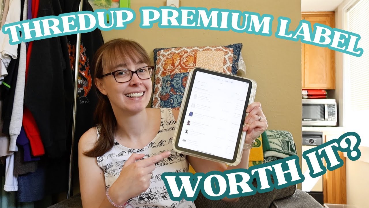 THREDUP CLEAN OUT KIT PREMIUM LABEL, IS IT WORTH IT? - YouTube