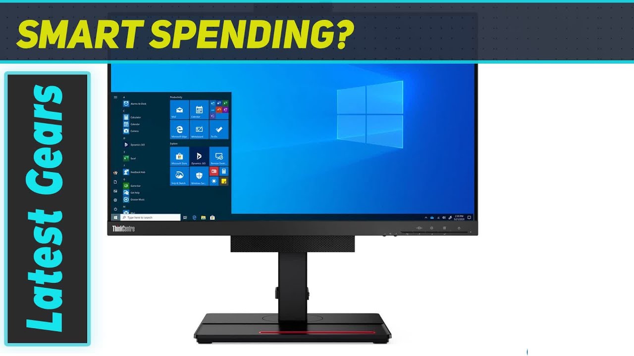 Lenovo ThinkCentre TIO24Gen4 Monitor - Full Review and Features! - YouTube