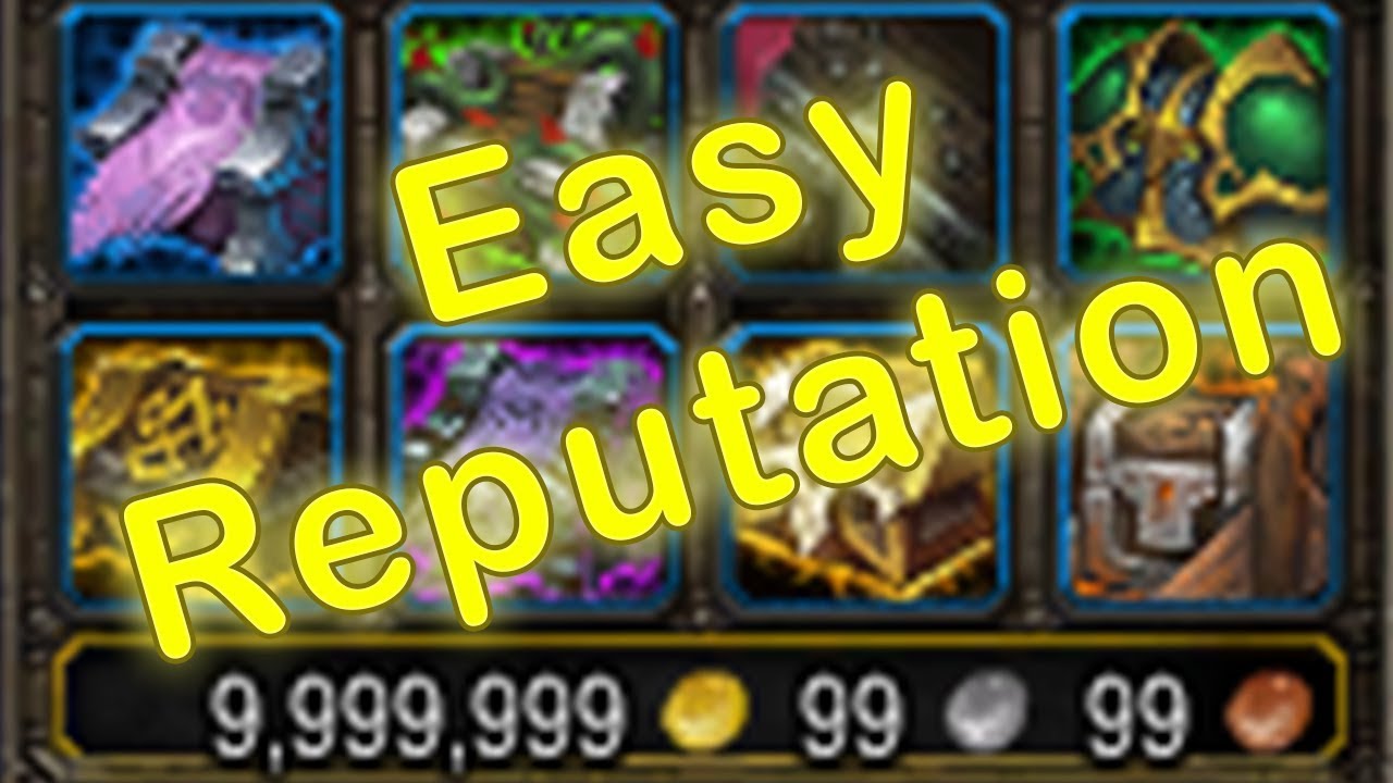 Easy Faction Reputation Farming Guide - WoW Legion Paragon Mounts ...