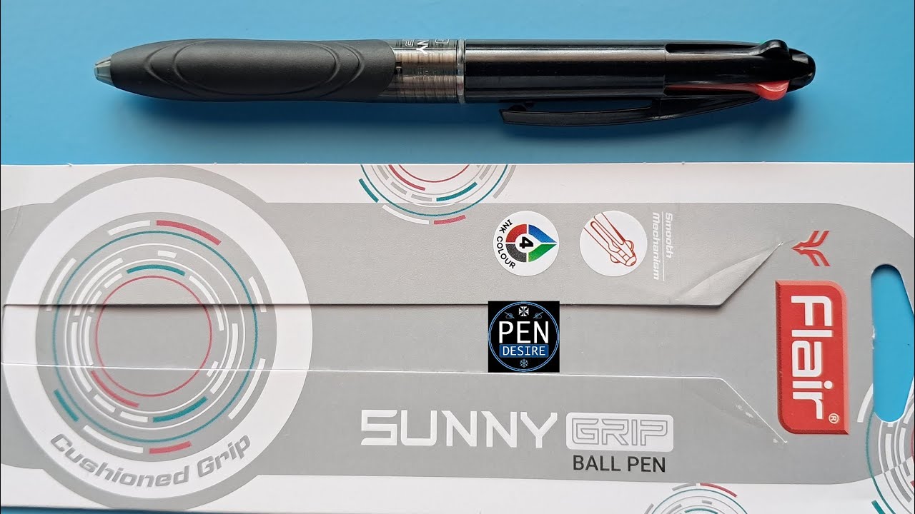 Flair Sunny GRIP 4 Color Ball Pen - Newly launched Flair Multi Color ...