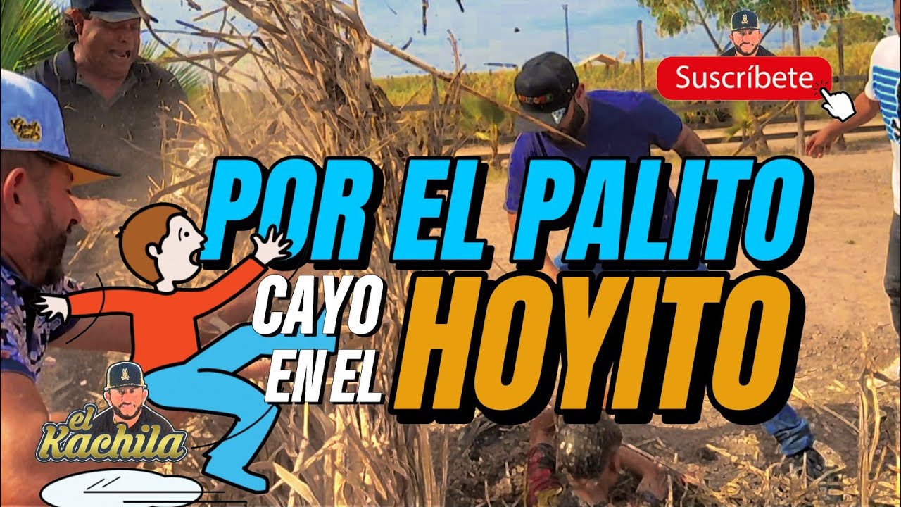 LLEGANDO LLEGANDO LO MANDAMOS POR EL PALITO Y ASÍ CAYÓ EN EL HOYITO ...