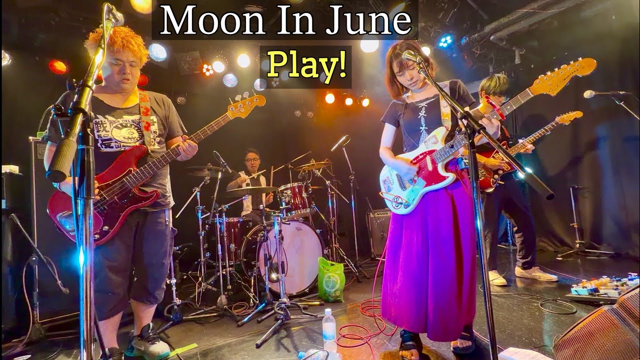 Moon In June -『Play!』下北沢 CLUB Que 23.09.2025 “Brighter Summer: August ...