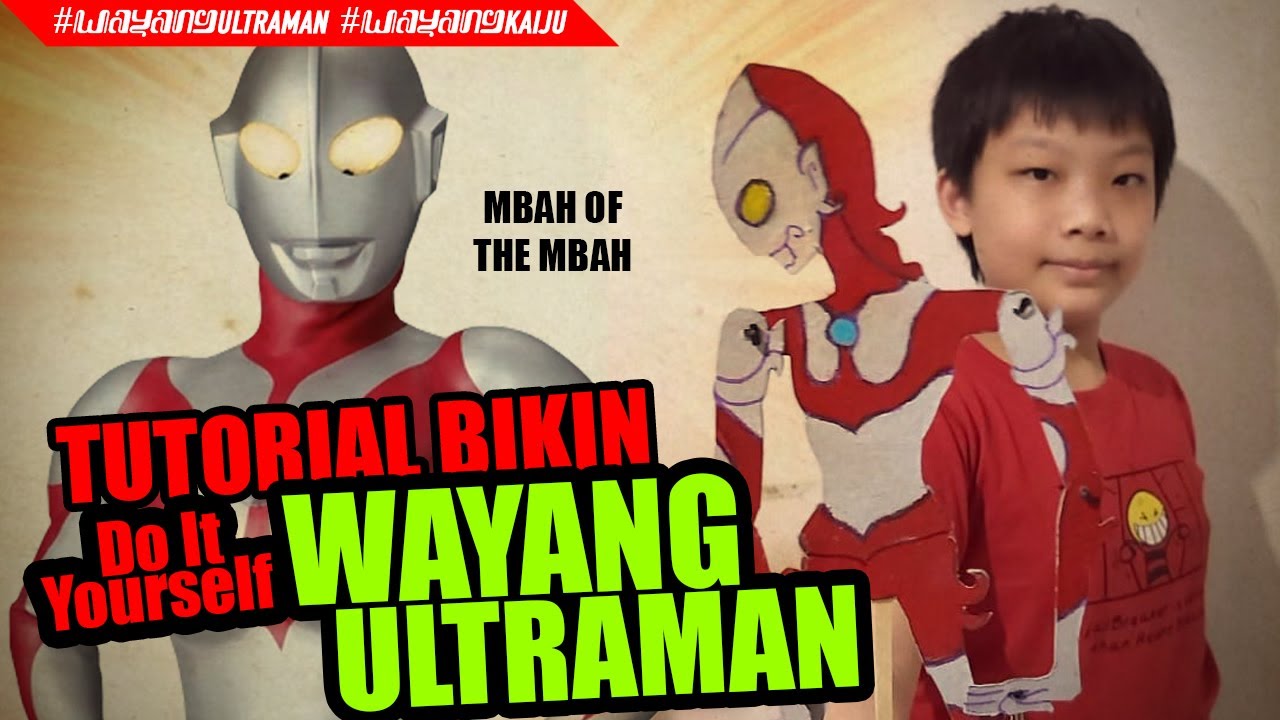 TUTORIAL BIKIN WAYANG ULTRAMAN 🔥DIY CRAFT 🔥 PERTAMAX TAYANG YOUTUBE ...