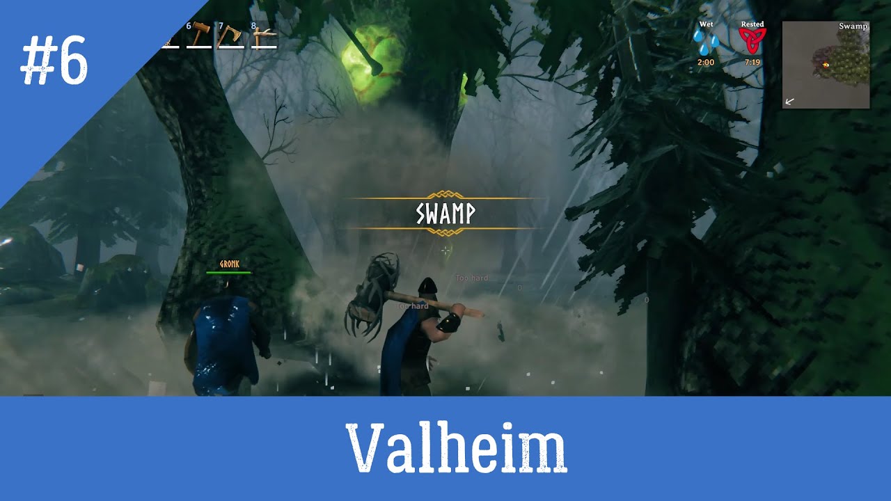 The KD's Play Valheim ep 6 The Swamp Made Us Goofy - YouTube
