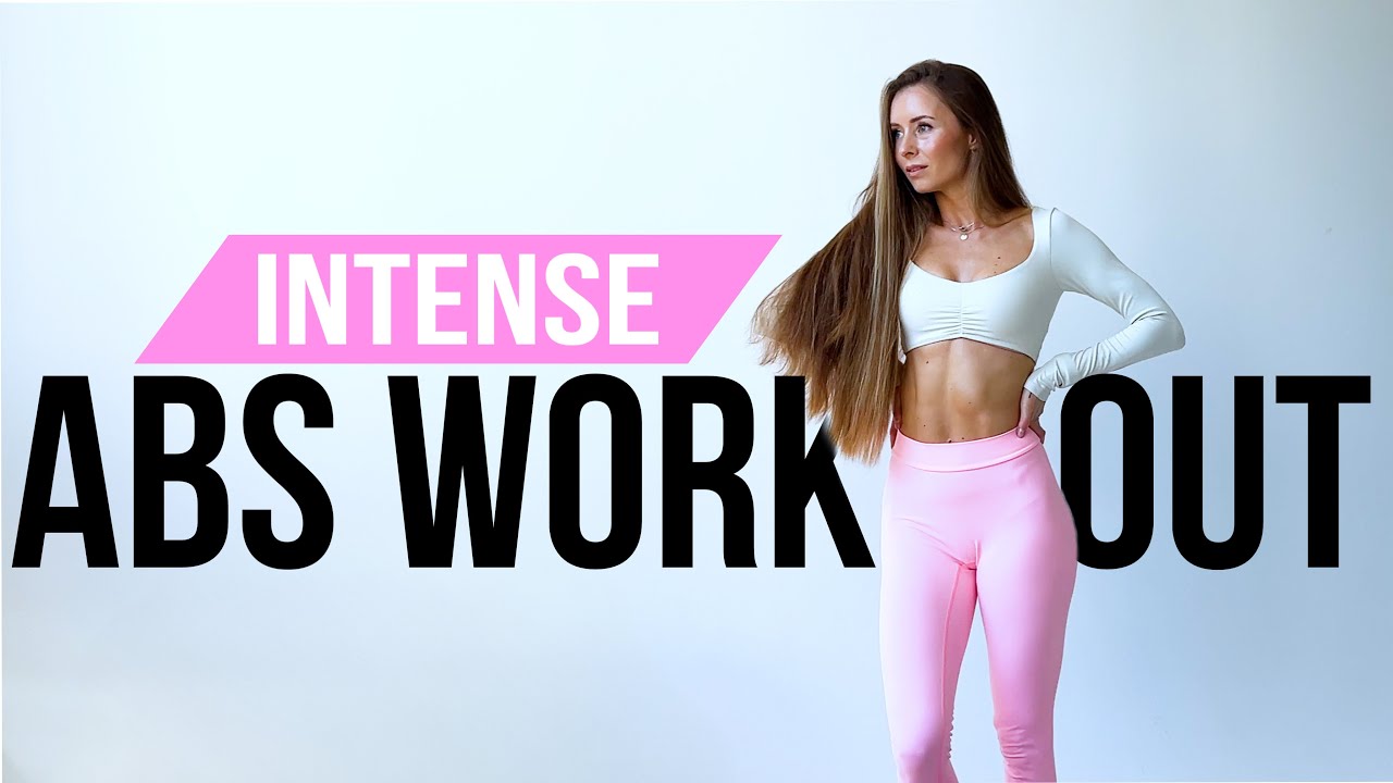 10 MIN AB WORKOUT AT HOME // INTENSE ABS - YouTube