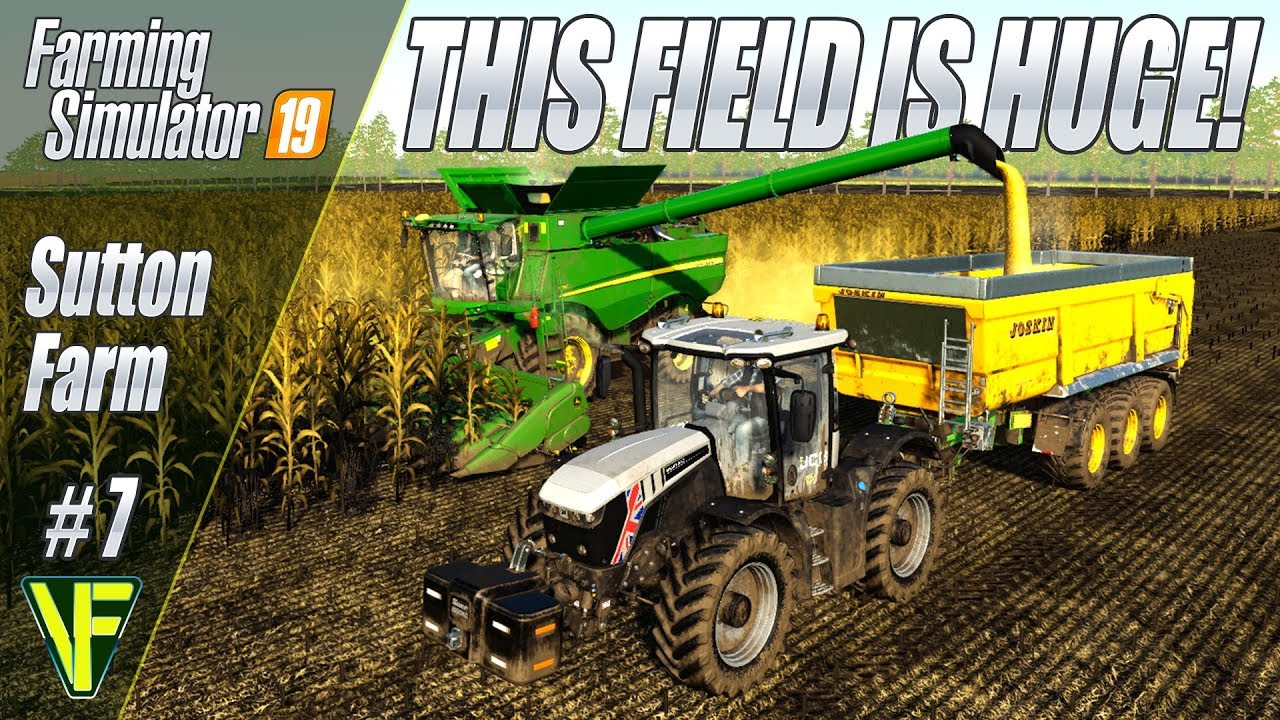 This Field Is HUGE! | Start From Scratch: Sutton Farm, Day 7 | Farming ...