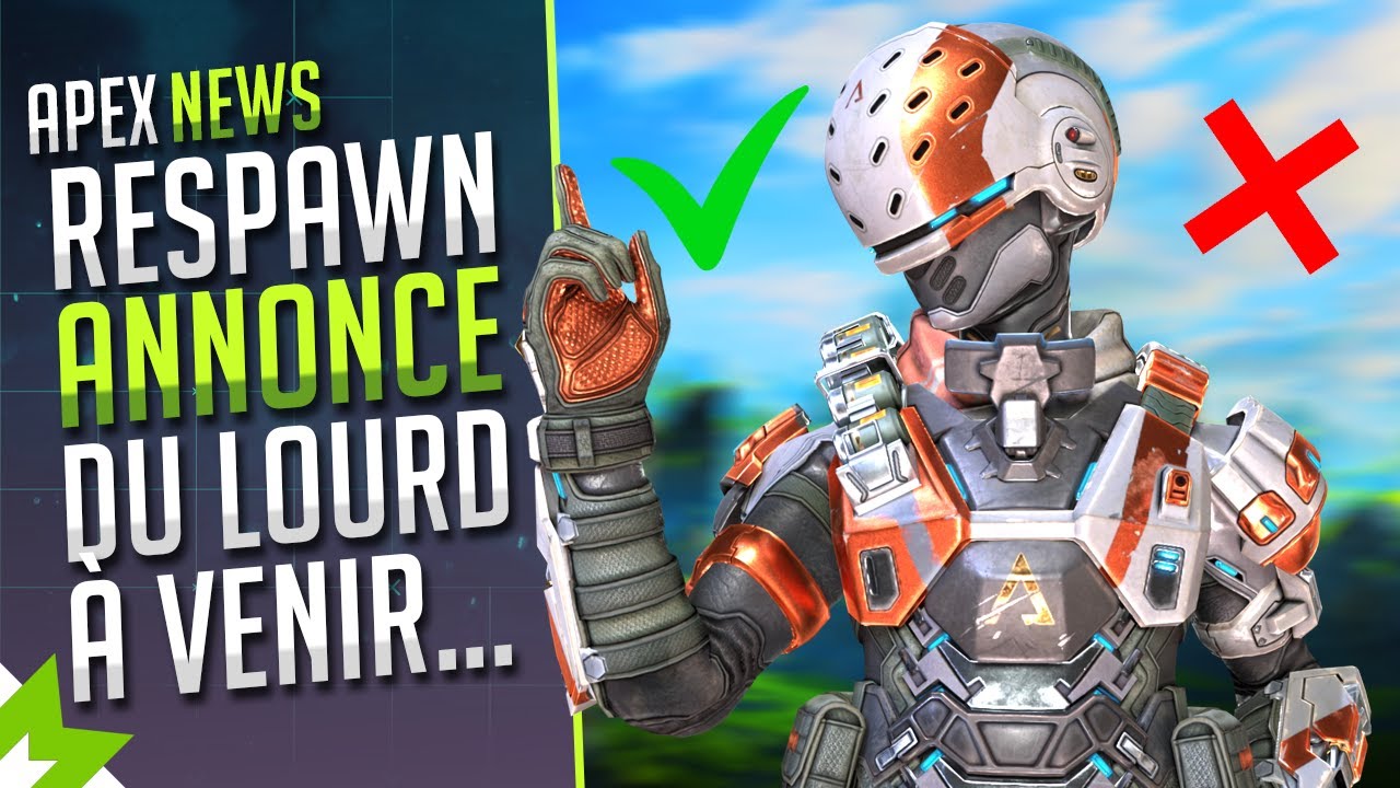 RESPAWN annonce du LOURD pour APEX mais ESQUIVE les SUJETS SENSIBLES ...