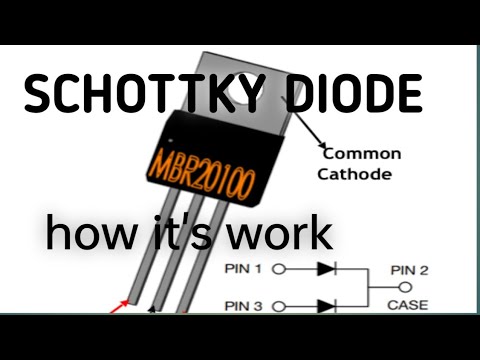 Schottky Diode /schottky diode working animation - YouTube