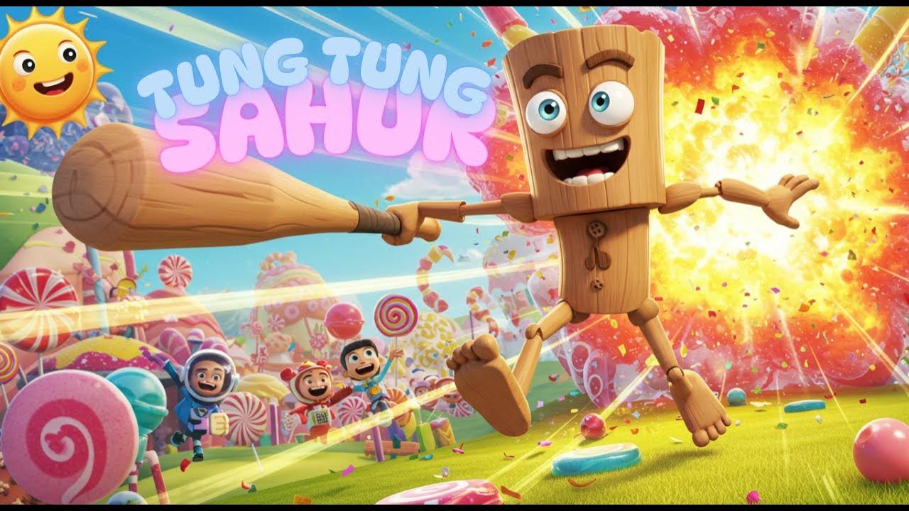 Tung Tung Tung Sahur Music Video || Children Nursery Rhymes || Kids Songs - YouTube