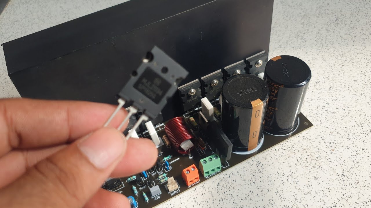 MJl21194 Transistor based Amplifier Board | 800w Amplifier Board - YouTube
