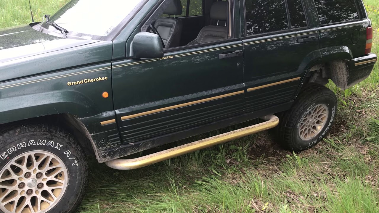 Grand Cherokee ZJ with NP249 transfer case - YouTube