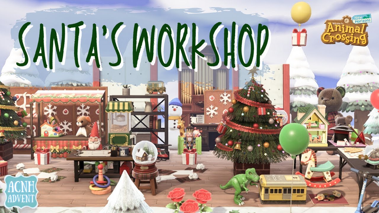 Building SANTA'S WORKSHOP with lots of toys | speedbuild | Animal ...