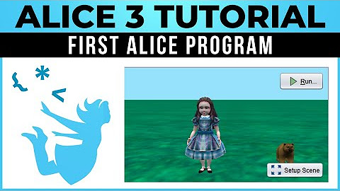 Alice 3 Programming Tutorials - YouTube