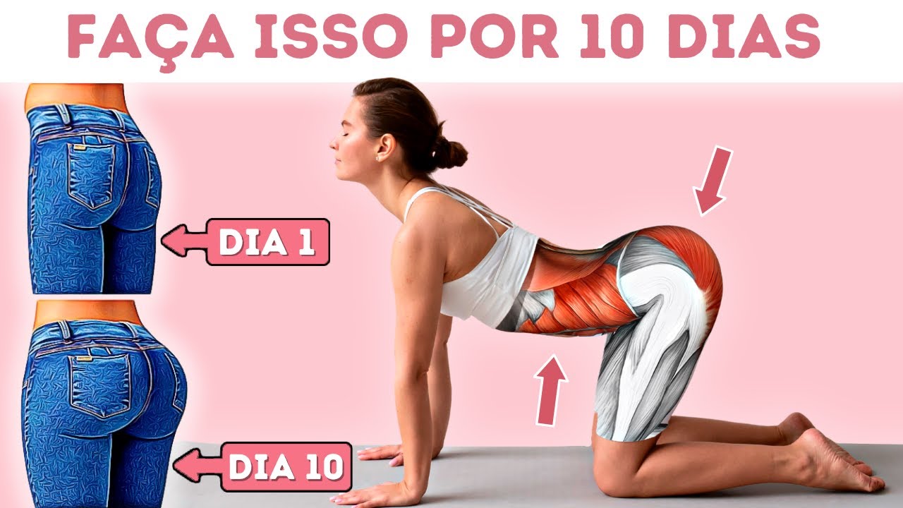 8 Minutos Para Perder Barriga E Aumentar O Bumbum [treino Matinal