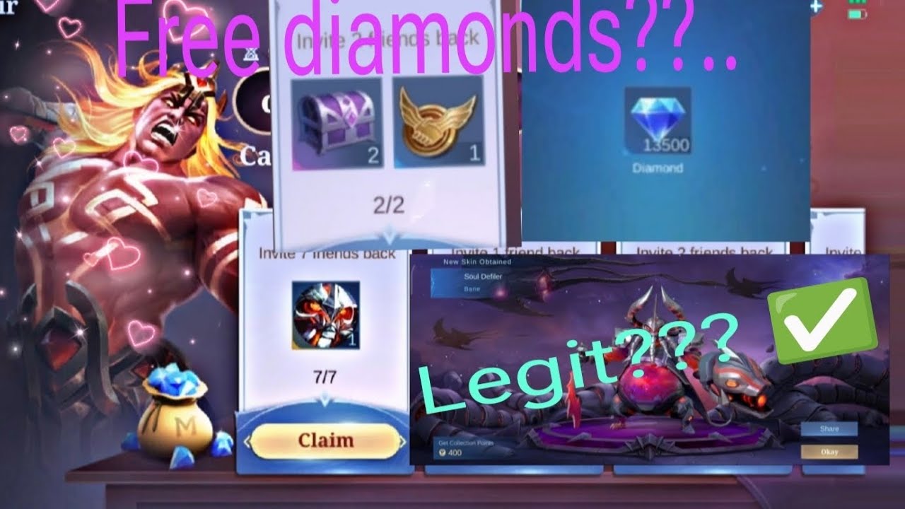 Free bane Epic skin || Free 9999 diamonds??? || Let us find out 🤩 ...