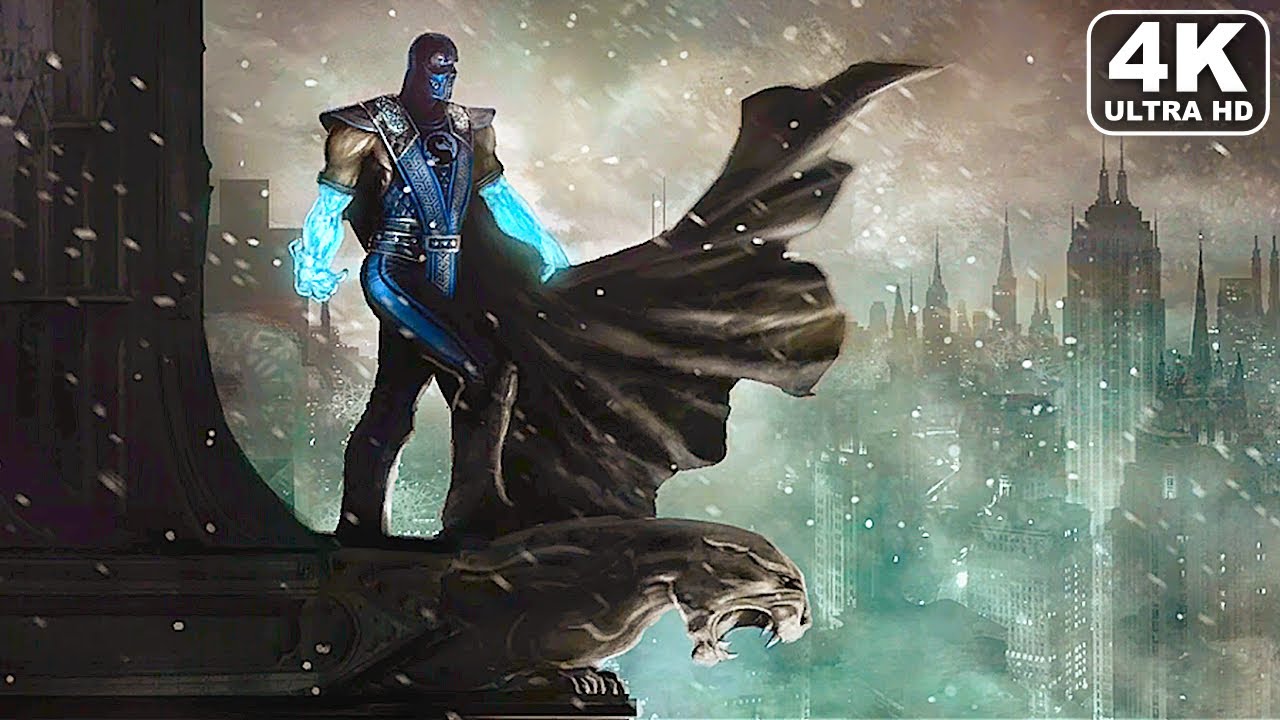 Sub Zero Becomes BATMAN Scene 4K ULTRA HD - MORTAL KOMBAT - YouTube