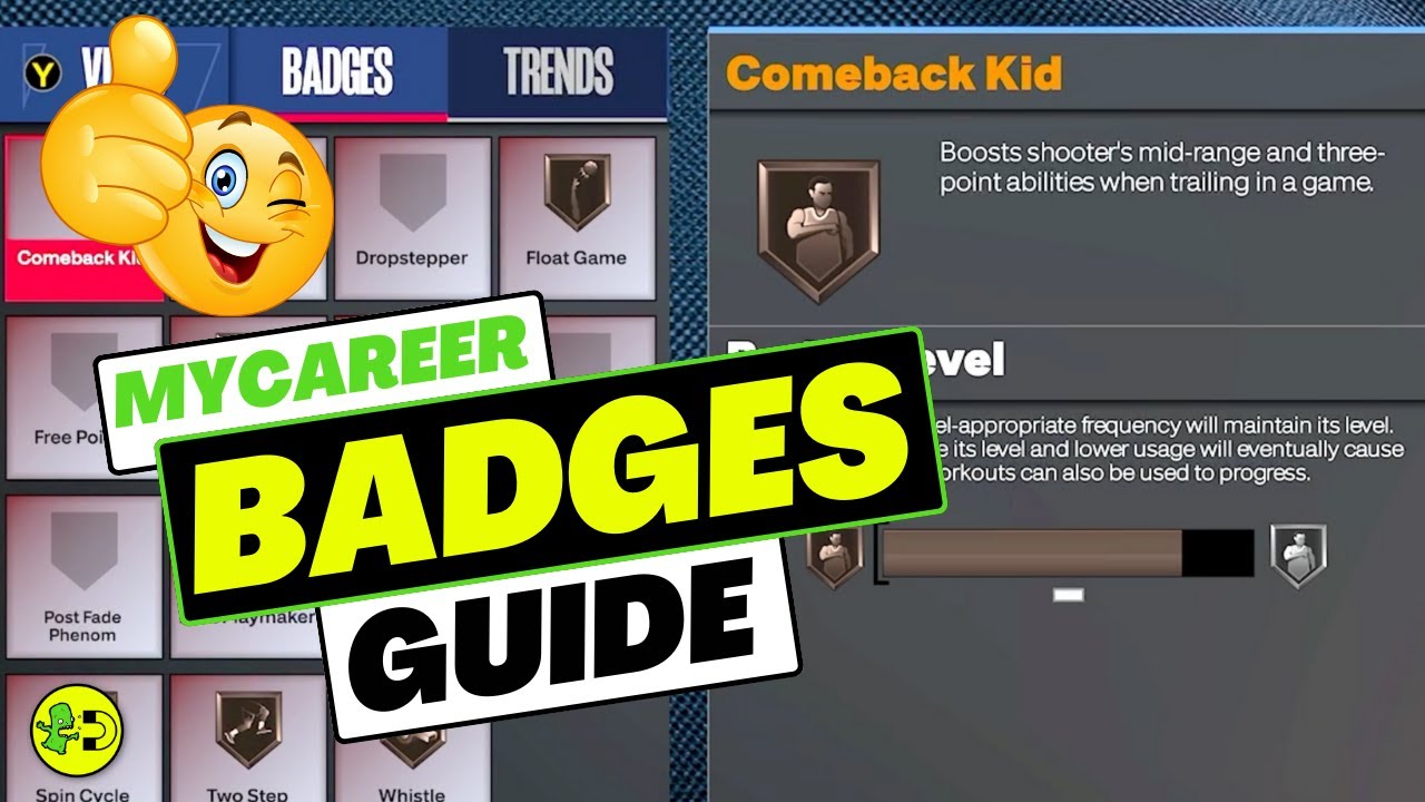 NBA 2K24 Badges Explained MyCAREER - YouTube