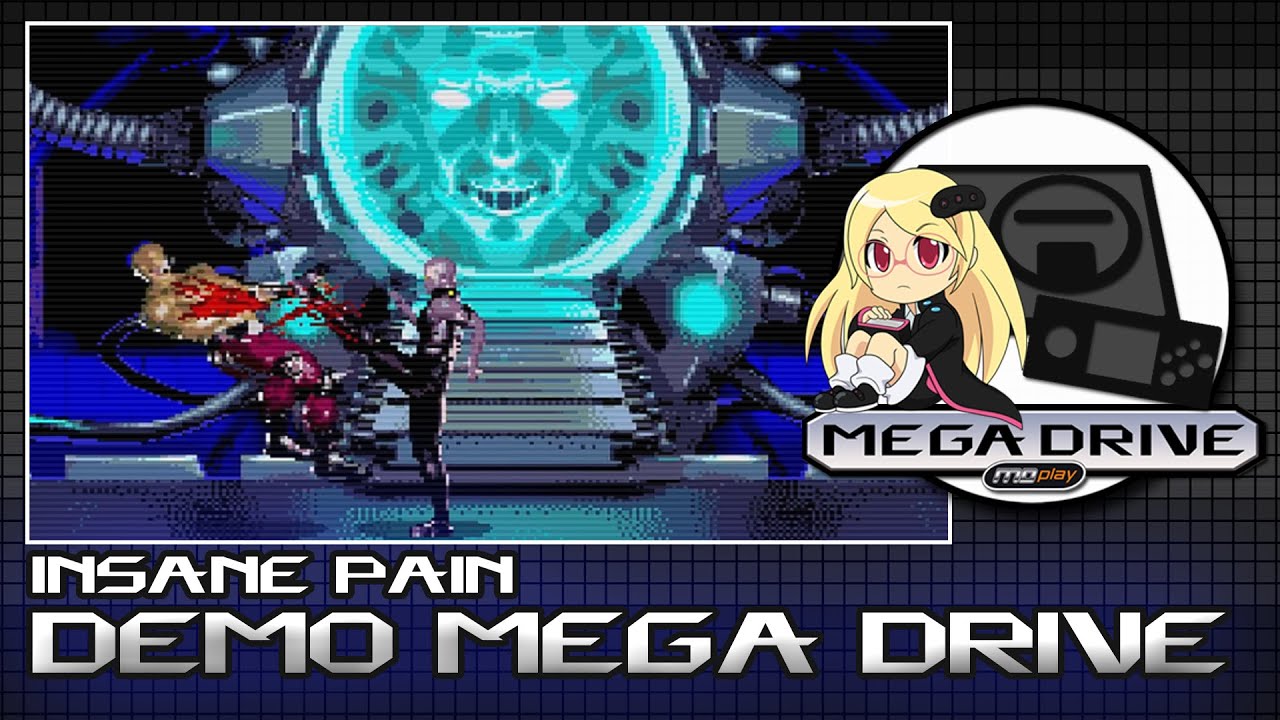 INSANE PAIN - DEMO para MEGA DRIVE - YouTube