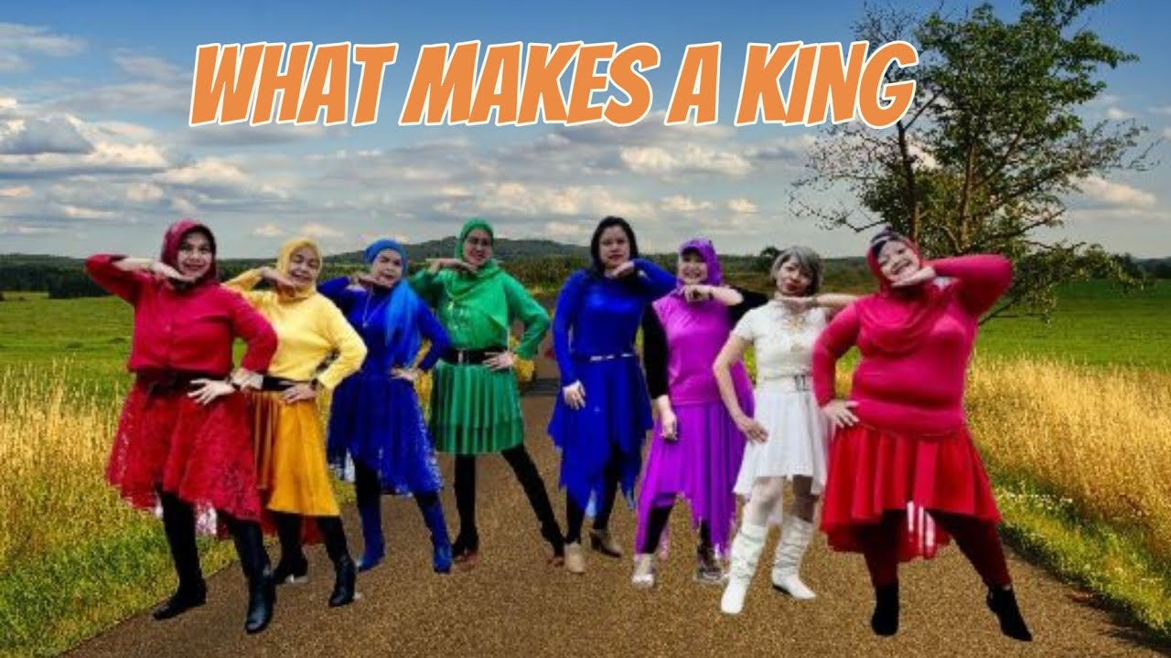 WHAT MAKES A KING Line Dance | Demo by Besties Class - YouTube
