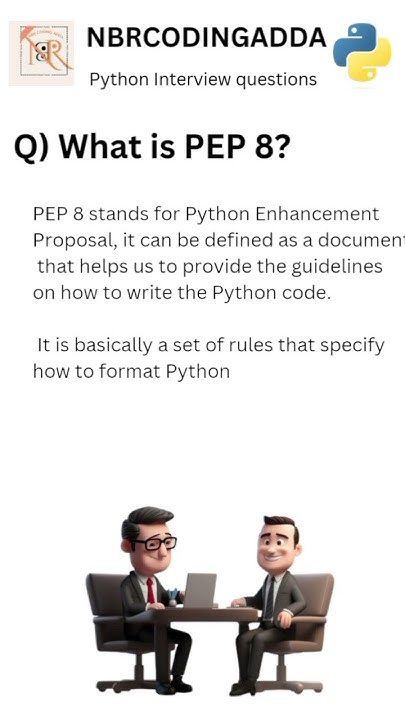 python Interview Question What is Pep8 #coding #programming #coder #javascript #python # ...